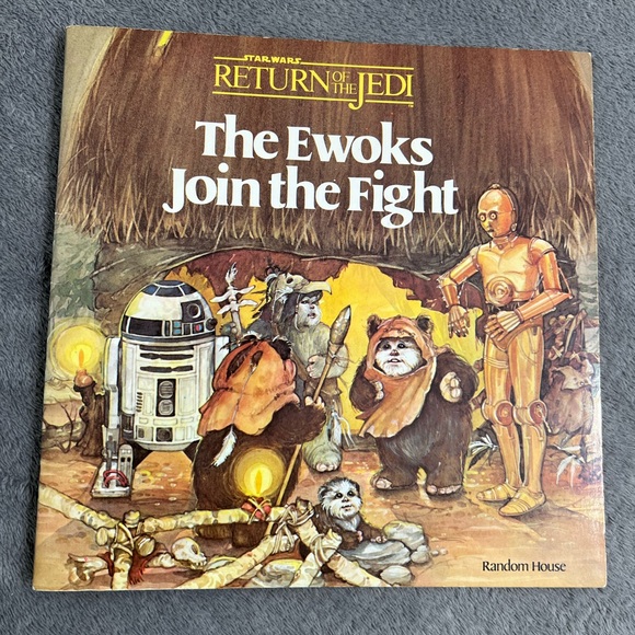 Star Wars | Accents | Star Wars The Ewoks Join The Fight Book Vintage ...